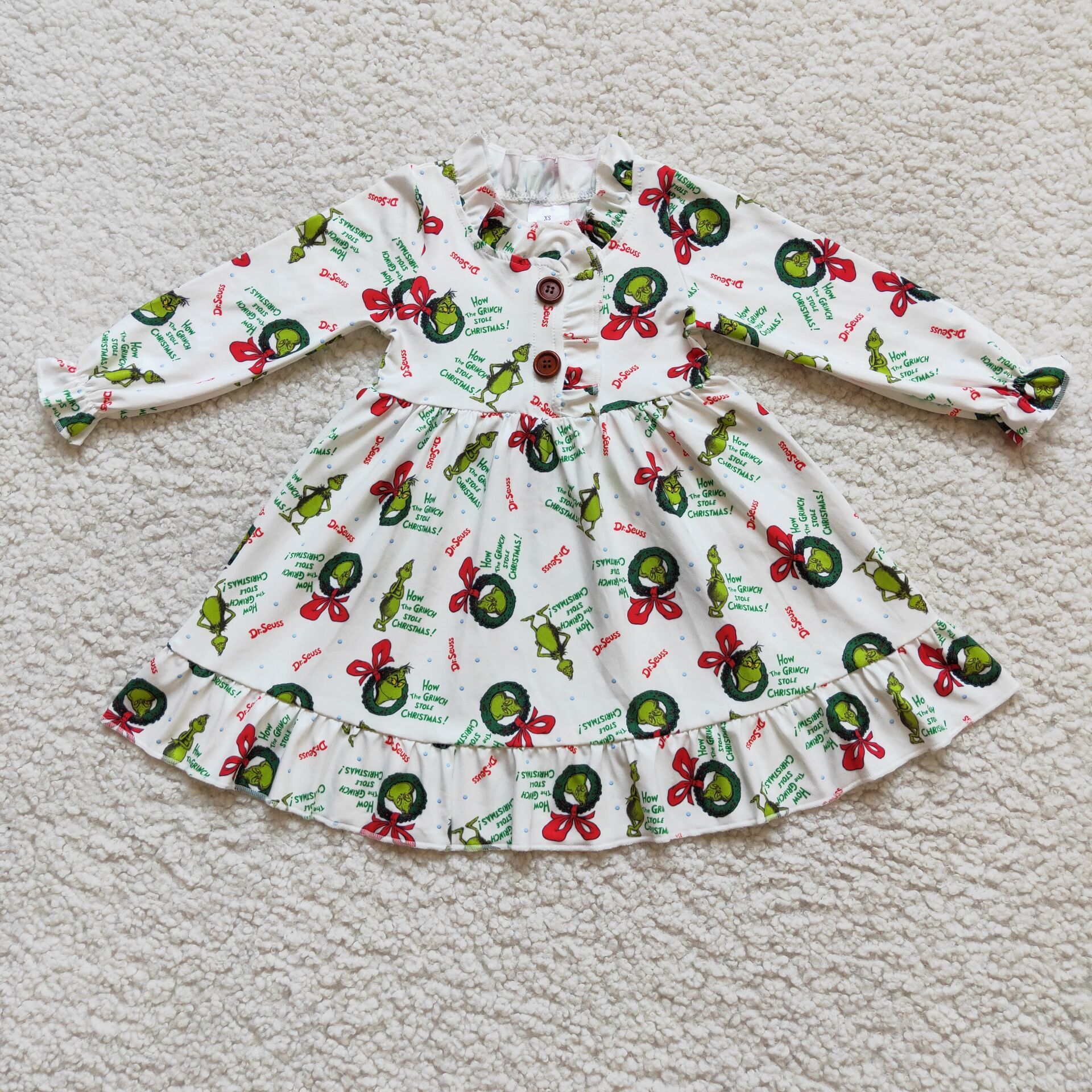 girl christmas grinchey dressing gown – MiniSoulBoutiqueClothing