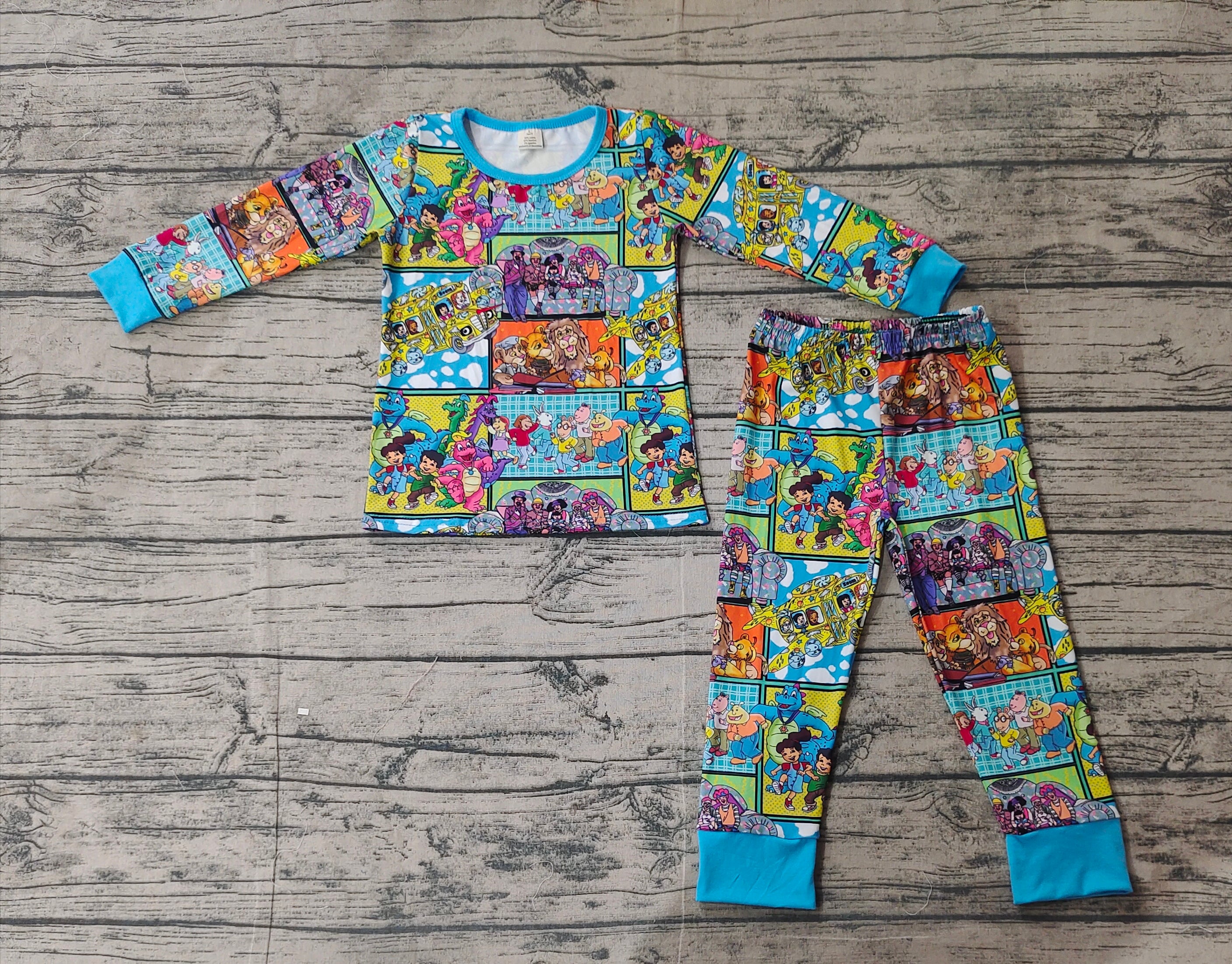pre order toddler zoo animal park fun pajama set – MiniSoulBoutiqueClothing