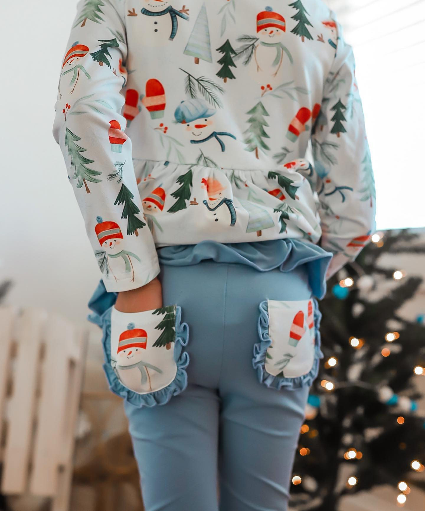 Preorder snowman two piece pocket pants outfit – MiniSoulBoutiqueClothing
