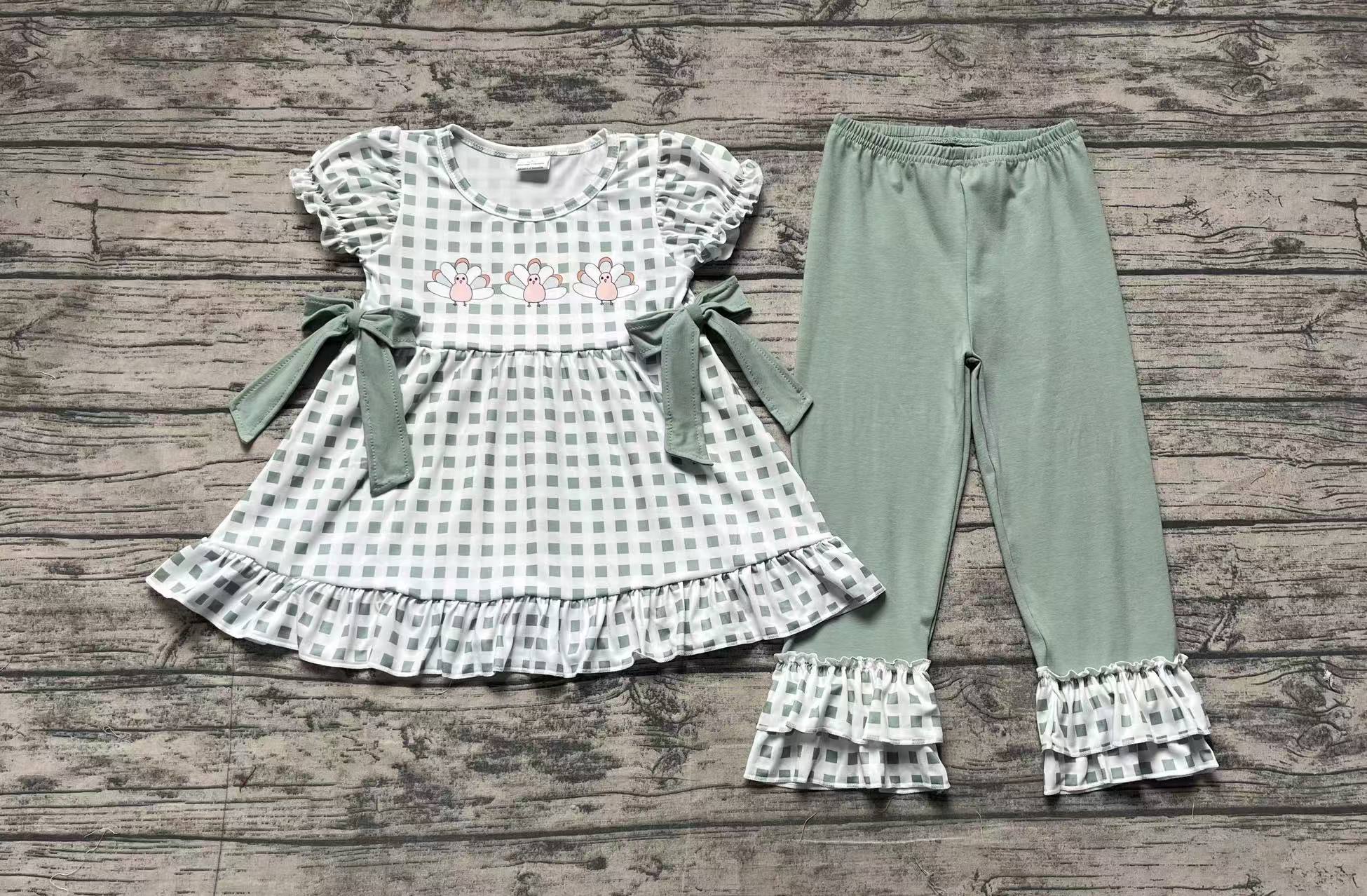 pre order plaid turkey pants set – MiniSoulBoutiqueClothing
