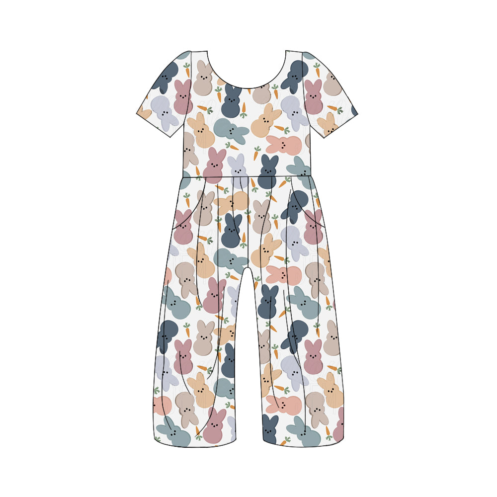 pre order easter peeps girls jumpsuit – MiniSoulBoutiqueClothing